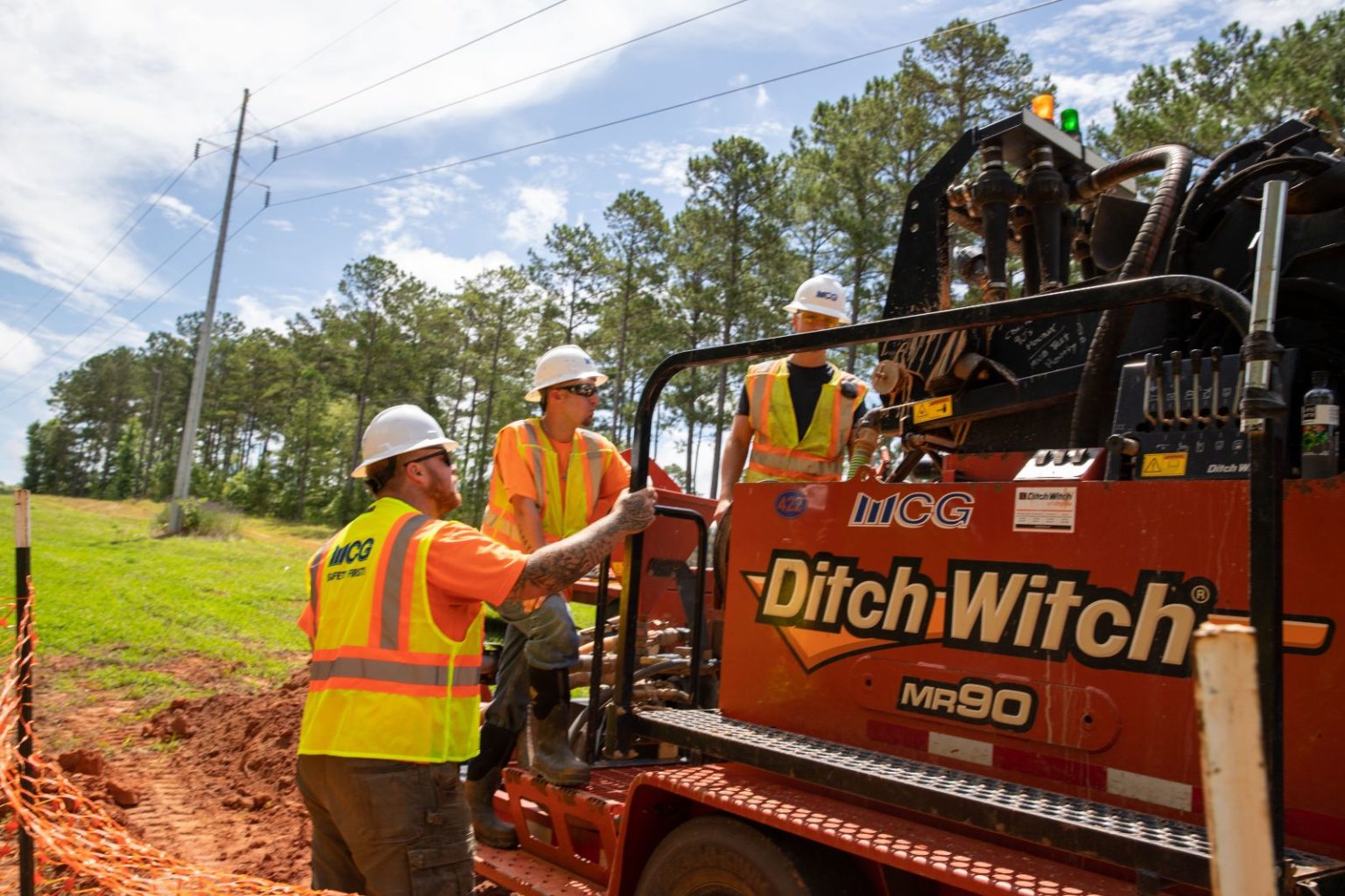 Long Line Cross Country Build - MCG Utilities